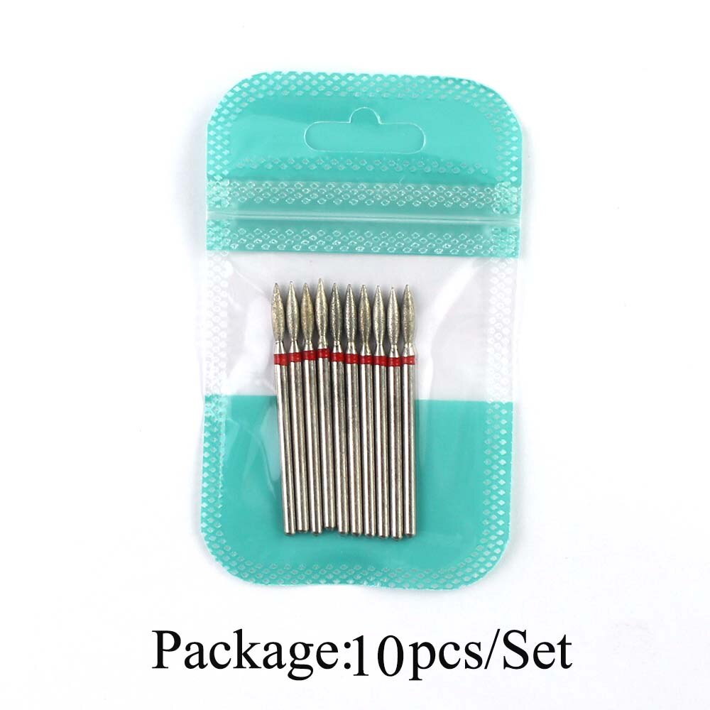10 Pcs Diamond Nail Boren Set Frees Regenboog Nail... – Grandado