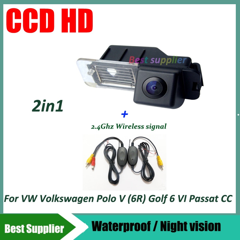 2.4G wireless signal kit CCD HD Car backup rear vi... – Grandado