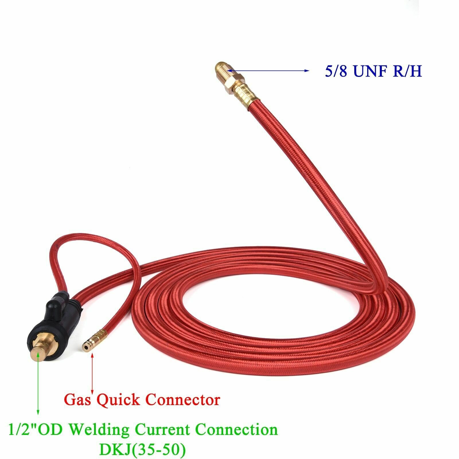 Hose Cable Wire 250A Integrated Quick Connect Red ... – Grandado