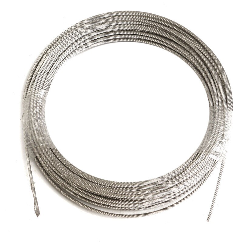 30M 304 Stainless Steel Rope 3mm Cable Line Wire R... – Vicedeal