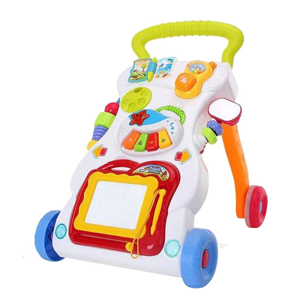 Baby Kids Cartoon Walker Stroller Multifunctional ... – Vicedeal