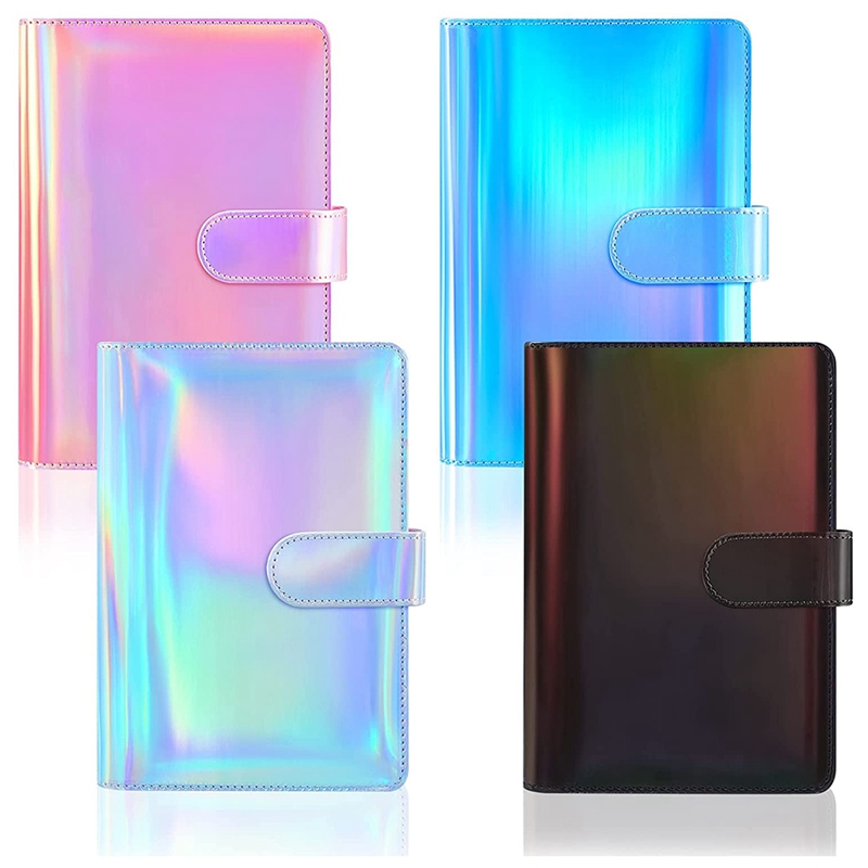 4 Pack A6 PU Notebook Binder Marble Refillable Bin... – Grandado