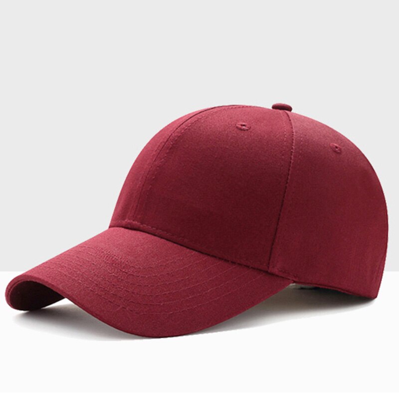 Women's Cap Men Solid Unisex Black Women Men's Bas... – Grandado