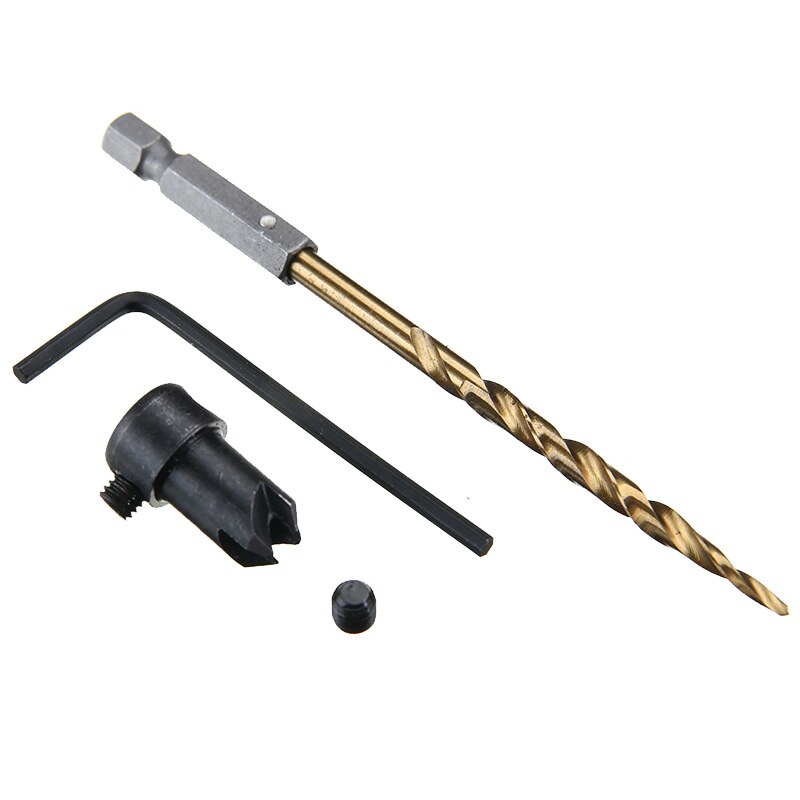 5pcs High-carbon Steel Edger Sink Drill Bit Set HS... – Grandado