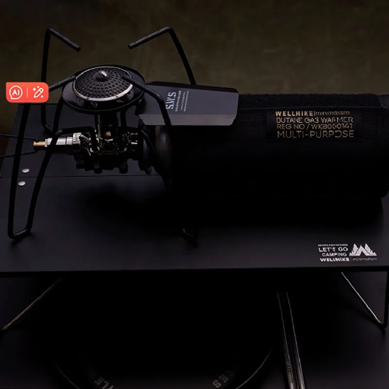 Spider Stove Black Spider Folding Card Stove Campi... – Grandado