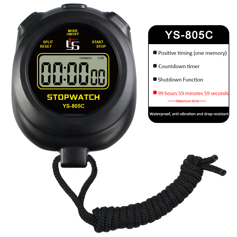 Waterproof Digital Stopwatch Handheld Pocket Stopw... – Grandado