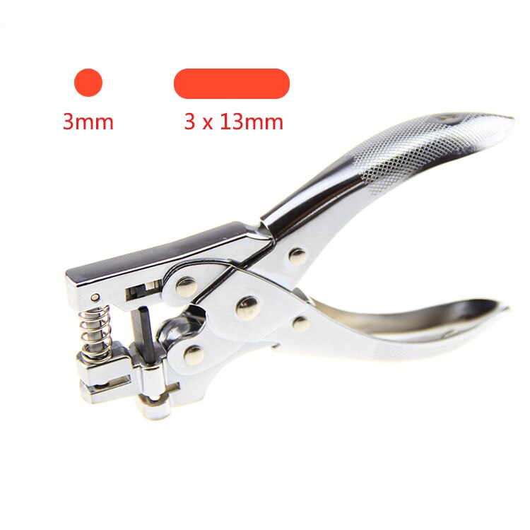 Metal 3mm 5mm Slot Hole Punch ID Card Paper Cutter... – Grandado