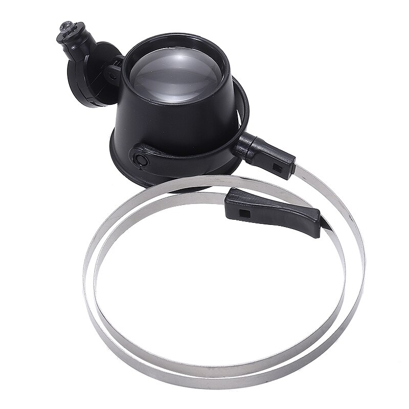 15X Headest Magnifier Glass With LED Light Reading... – Grandado