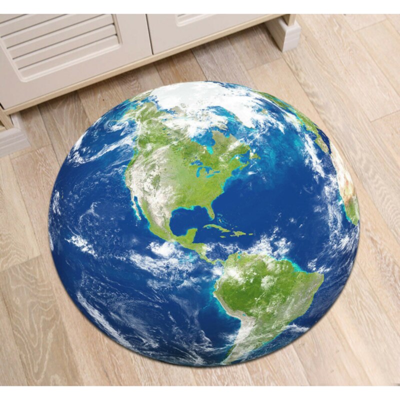 Ronde aarde maan planeet 3d print zacht niet-verva... – Grandado