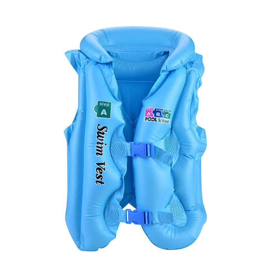3 Colors Kids Life Vest flatable Swimming Life Jac... – Grandado