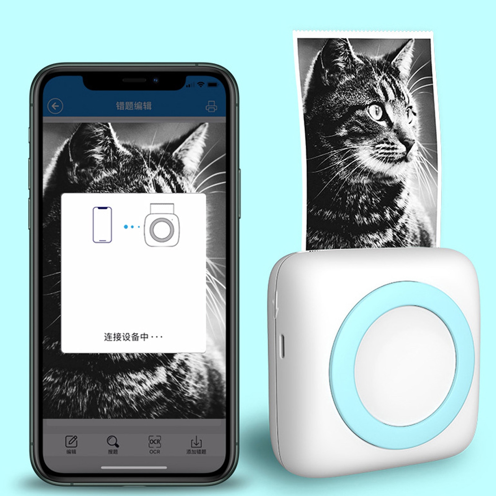 Usb 300Dpi Pocket Photo Printer Mini Draagbare Lab... – Vicedeal