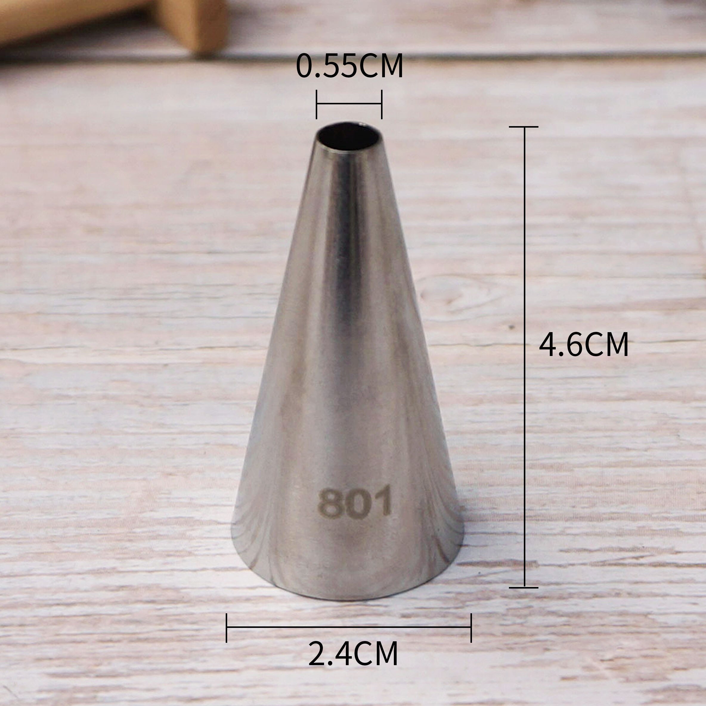 #801 802 803 Round Piping Nozzles Pastry Tips Cake... – Grandado