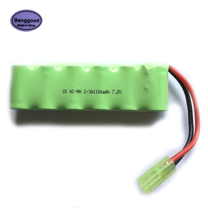 Warranty 7.2V 1100mAh 6x 2/3A Ni-MH RC Rechargeabl... – Vicedeal
