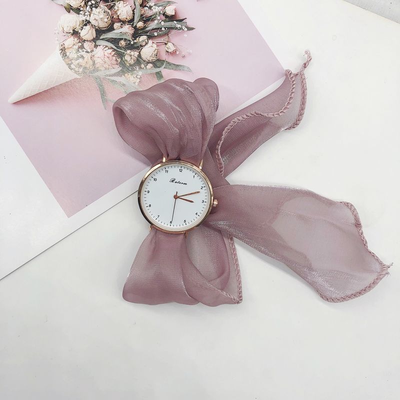 Pure Color Ribbon Watch, Winding Strap Student Wat... – Grandado