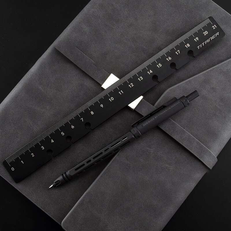 Titanium Alloy Ruler 21cm Multifunctional Titanium... – Grandado