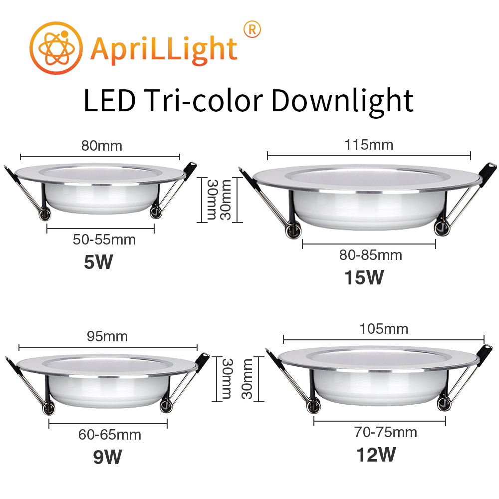 LED Downlight Dimmable 5W 9W 12W 15W Waterproof Wa... – Grandado