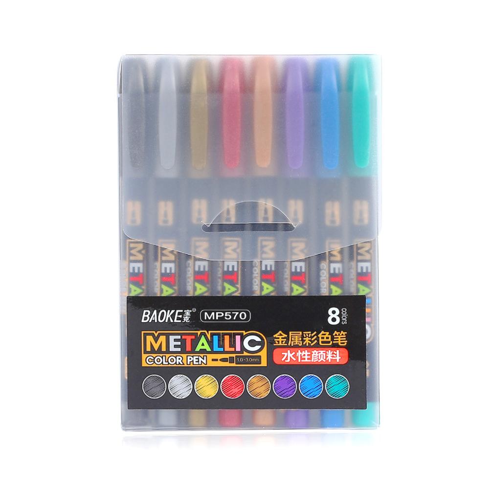 8pcs/set color metal marker pen Art Painting Hook ... – Vicedeal
