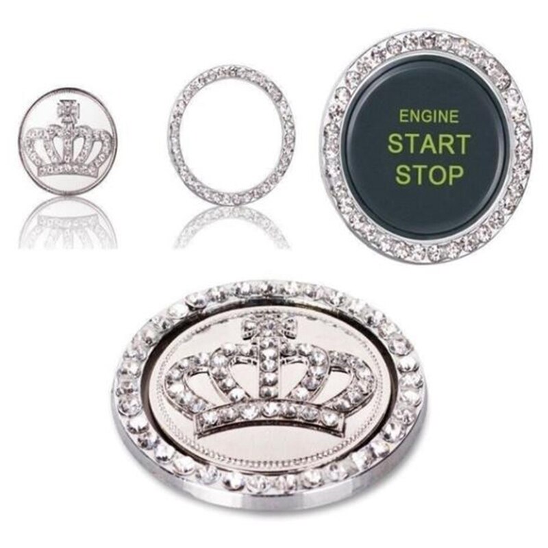 1 Set Car Universal One-button Start Decorative Ri... – Grandado