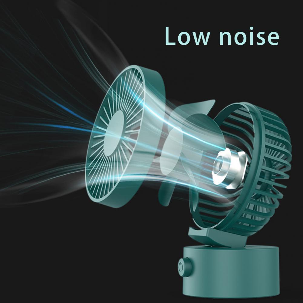 Car USB Desk Fan Office 3 Gears Portable USB Recha... – Vicedeal