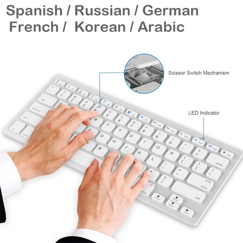Laptop Toetsenbord Koreaanse Keycap Spaans Russisc... – Vicedeal