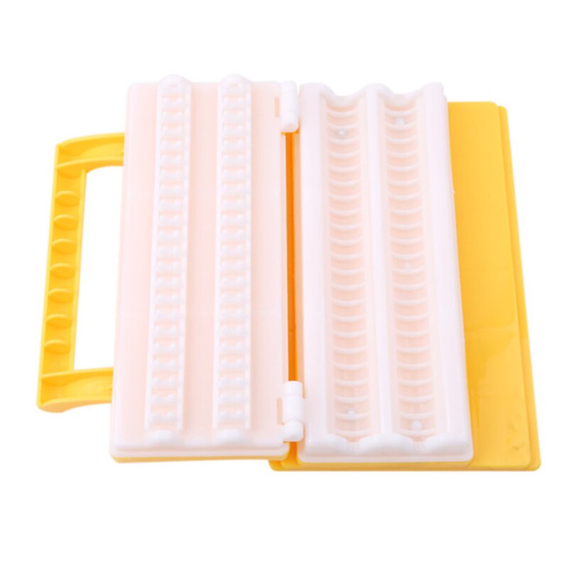 Yellow + White Double-Row Large Barbecue Skewer Sk... – Grandado