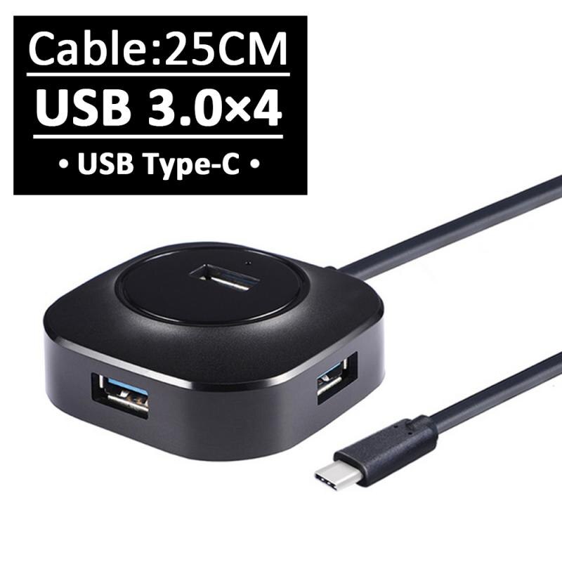 USB 3.0 Multi HUB Splitter Expansion 4 High Speed ... – Vicedeal