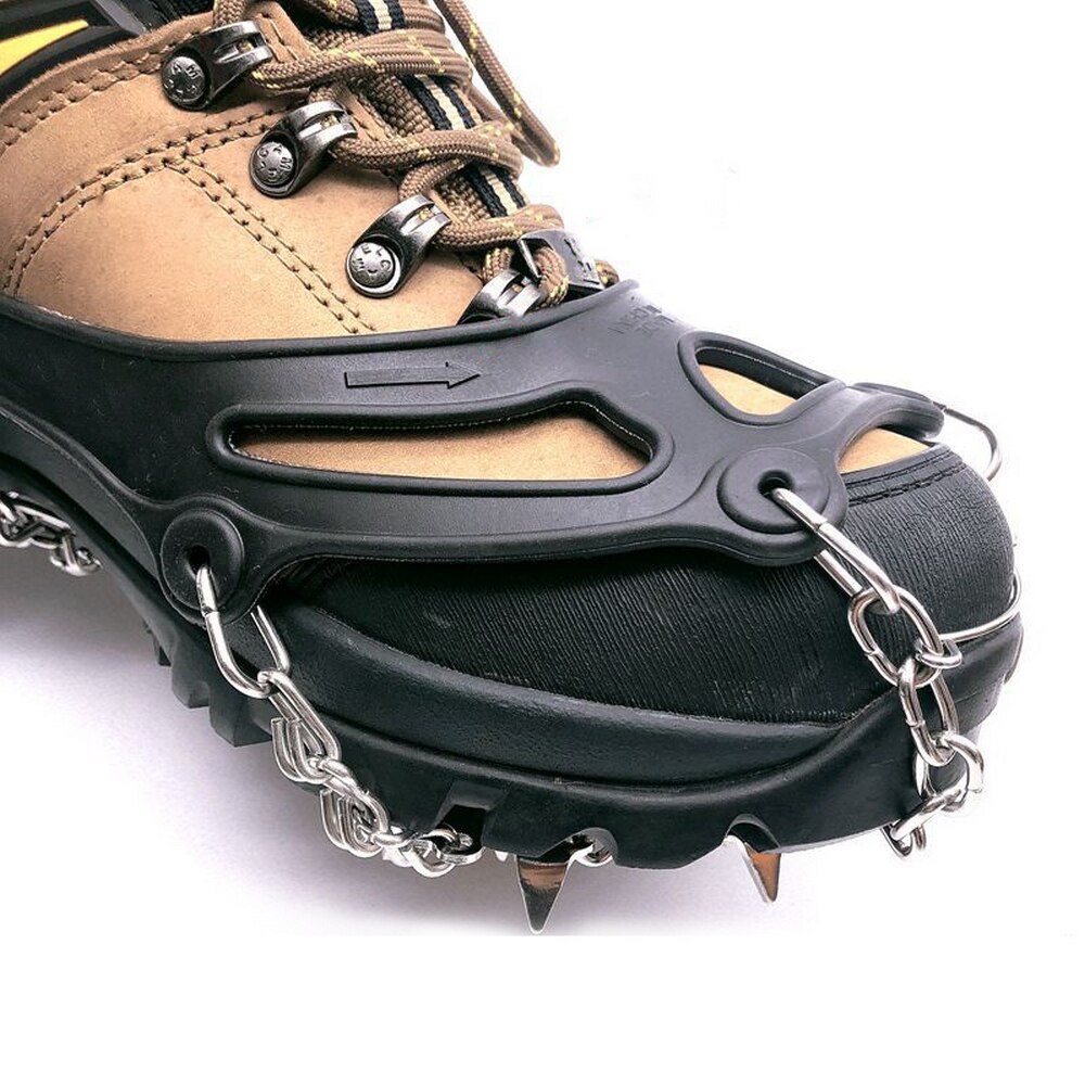 19 Tooth Stainless Steel Ice Snow Shoes Crampons C... – Vicedeal