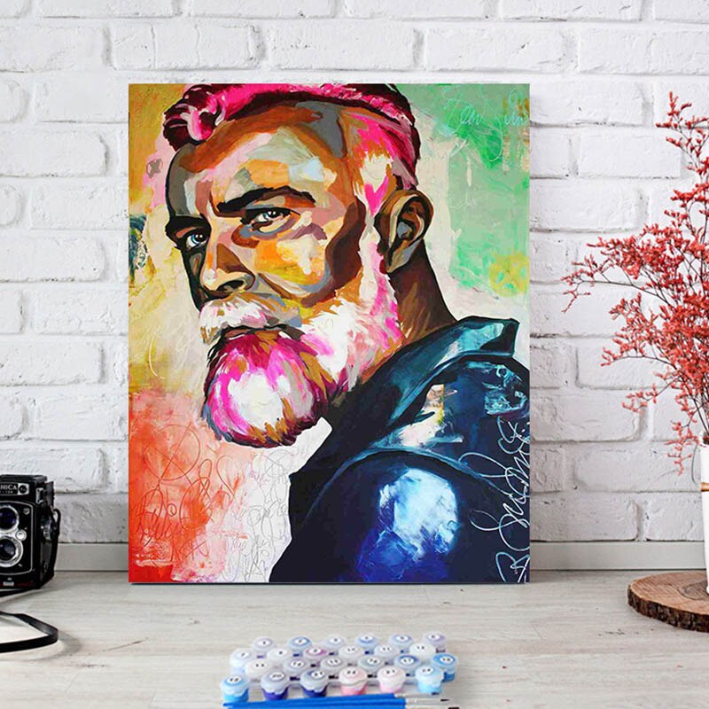 paint by number art painting by numbers Abstract c... – Grandado