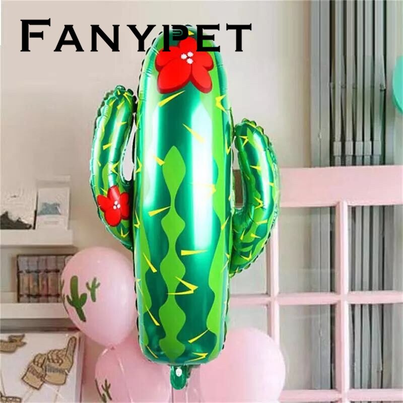 10pcs Cactus tree aluminum balloons birthday party... – Grandado