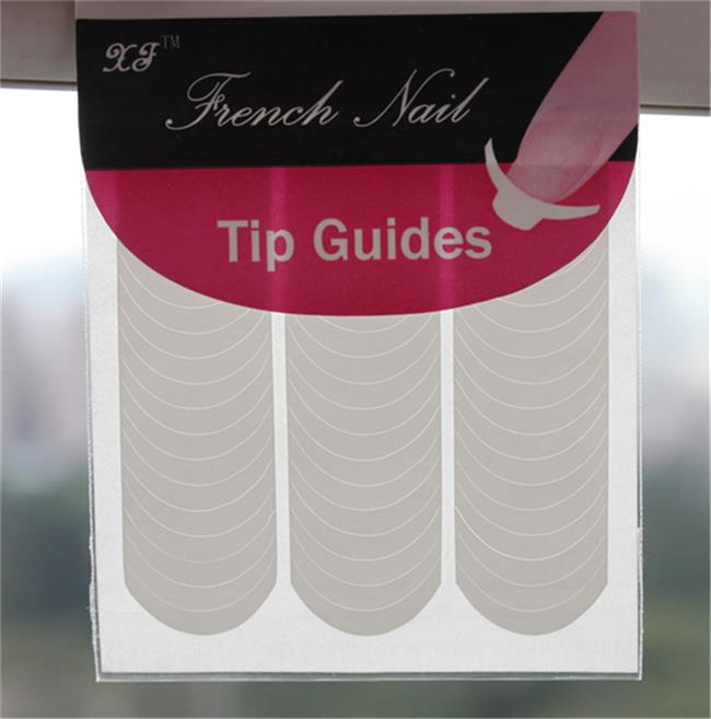 1 Sheet French Nail 3 Patterns Classic French Tips... – Grandado