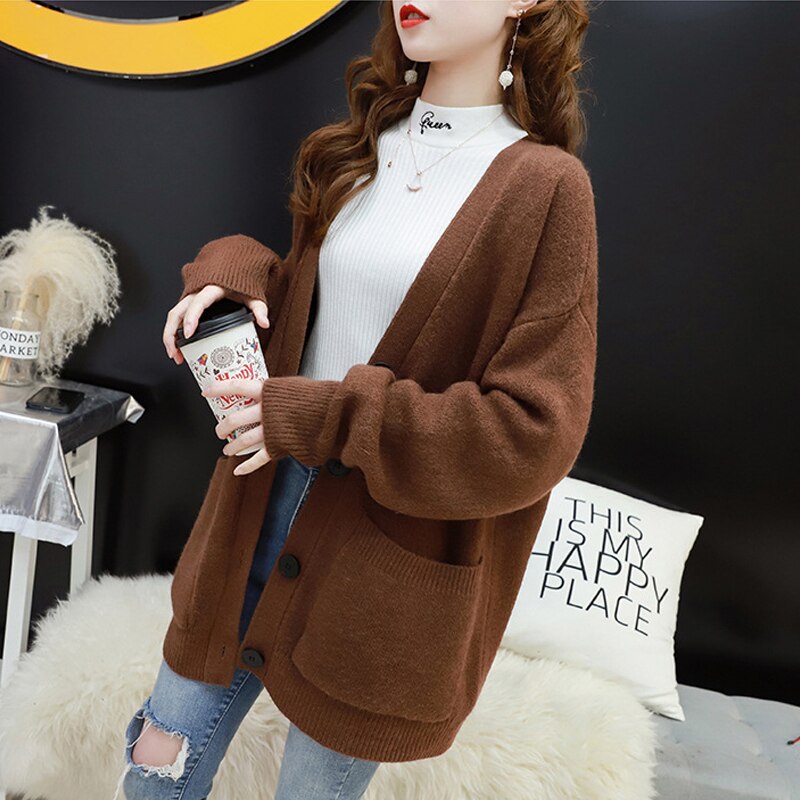 Herfst Winter Batwing lange Mouwen Truien Vest Vro... – Grandado