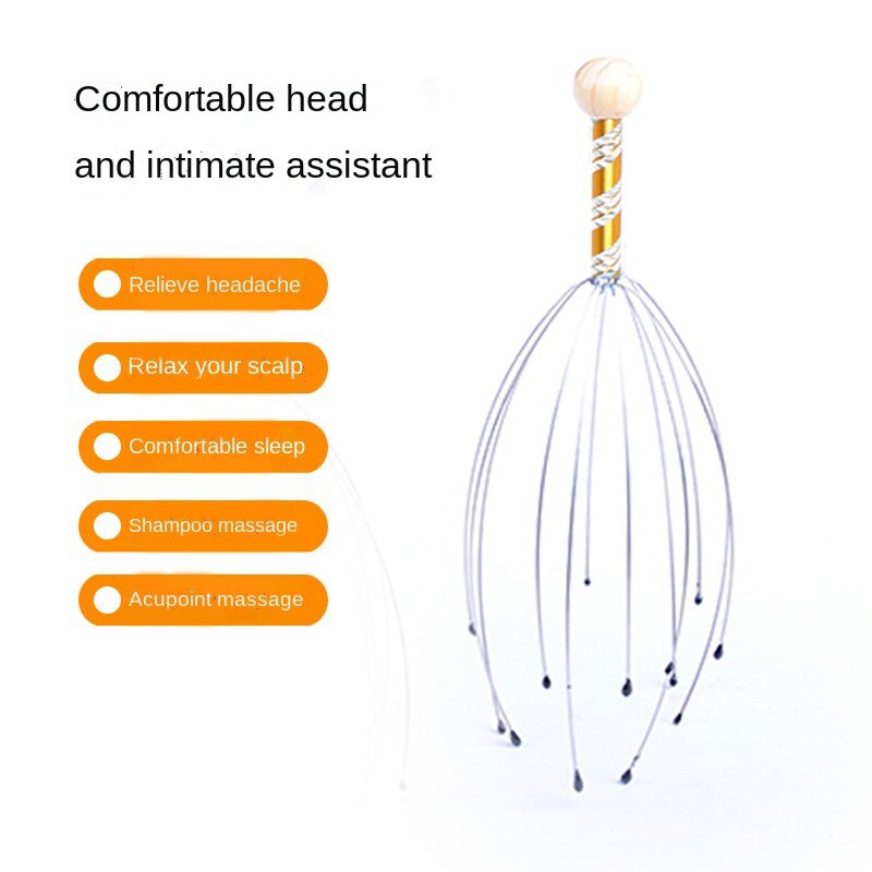 Huishoudelijke Octopus Hoofd Stimulator Meridiaan ... – Vicedeal