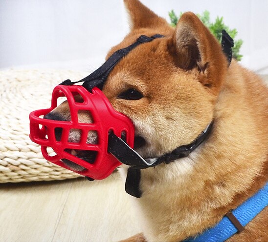 Husdjursmunkorg anti bite tugga skällande hund mun... – Vicedeal