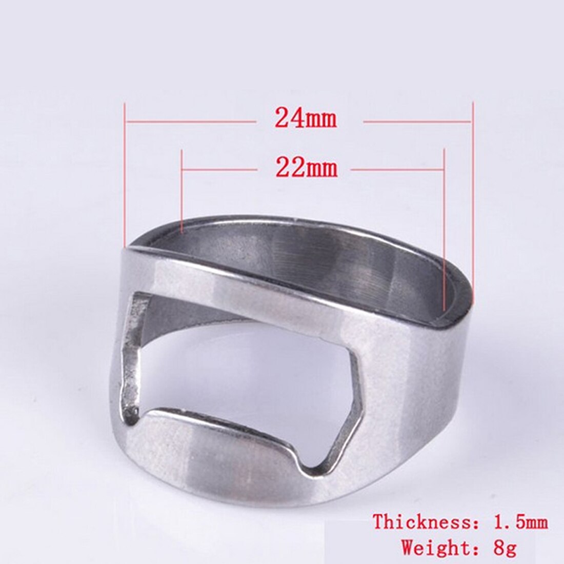 Mini 22mm Stainless Steel Beer Openers Finger Ring... – Grandado