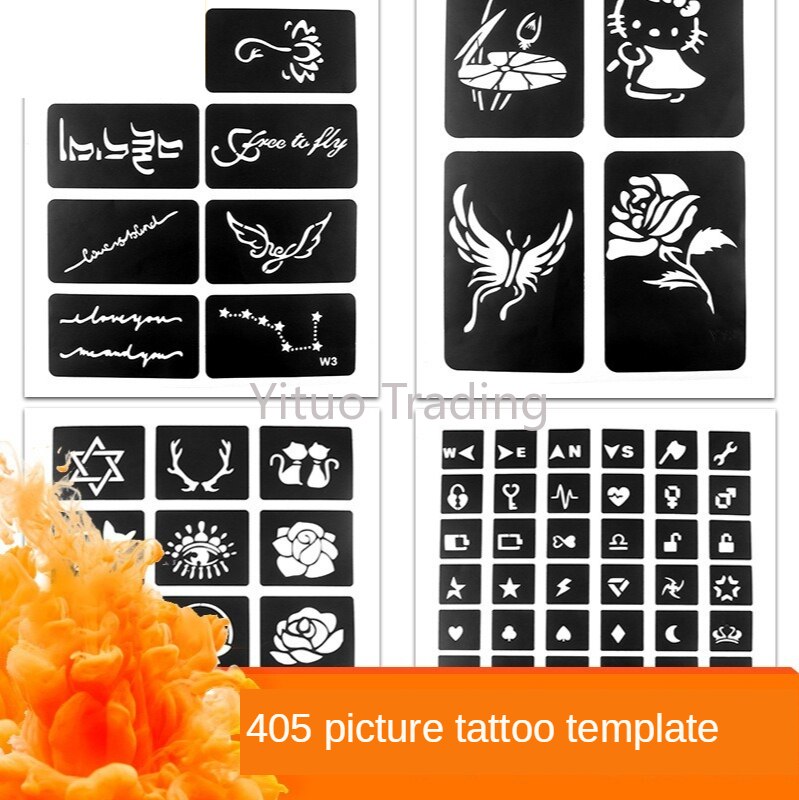 Tattoo Semi-permanent Small Tattoo Stickers 405WSM... – Grandado