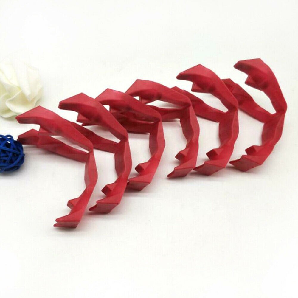 6 stuks Rode Plastic Vinger Eten Anti-brandwonden ... – Vicedeal