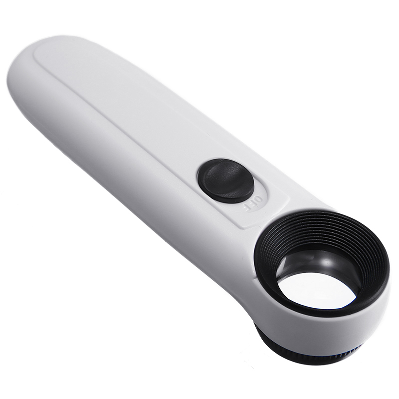 Handheld 40X Vergrootglas Vergrootglas Acryl Lens ... – Grandado