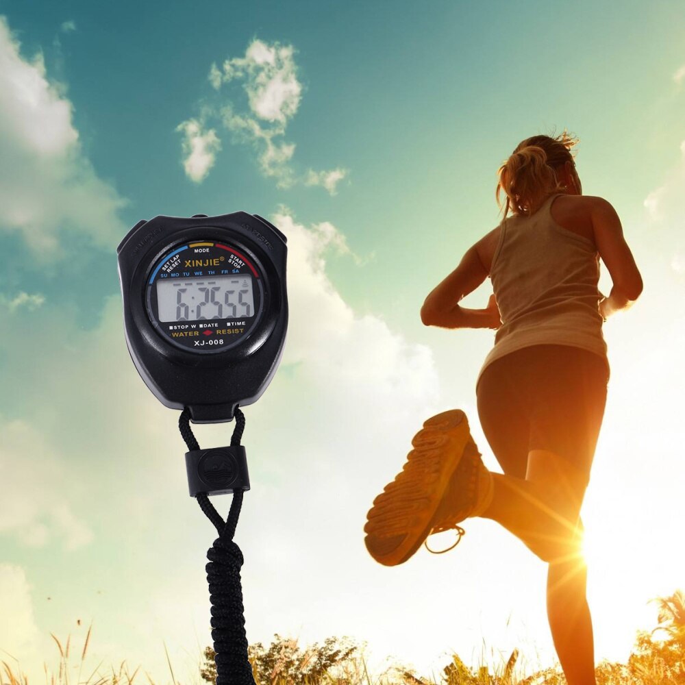 Lcd Chronograaf Digital Timer Sport Stopwatch Prof... – Grandado Lcd Chronograaf Digital Timer Sport Stopwatch Prof... – Grandado