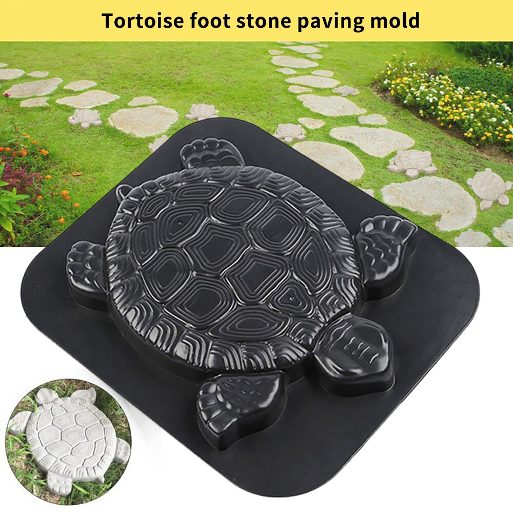 Turtle shape garden paving stencil Stepping Stone ... – Vicedeal