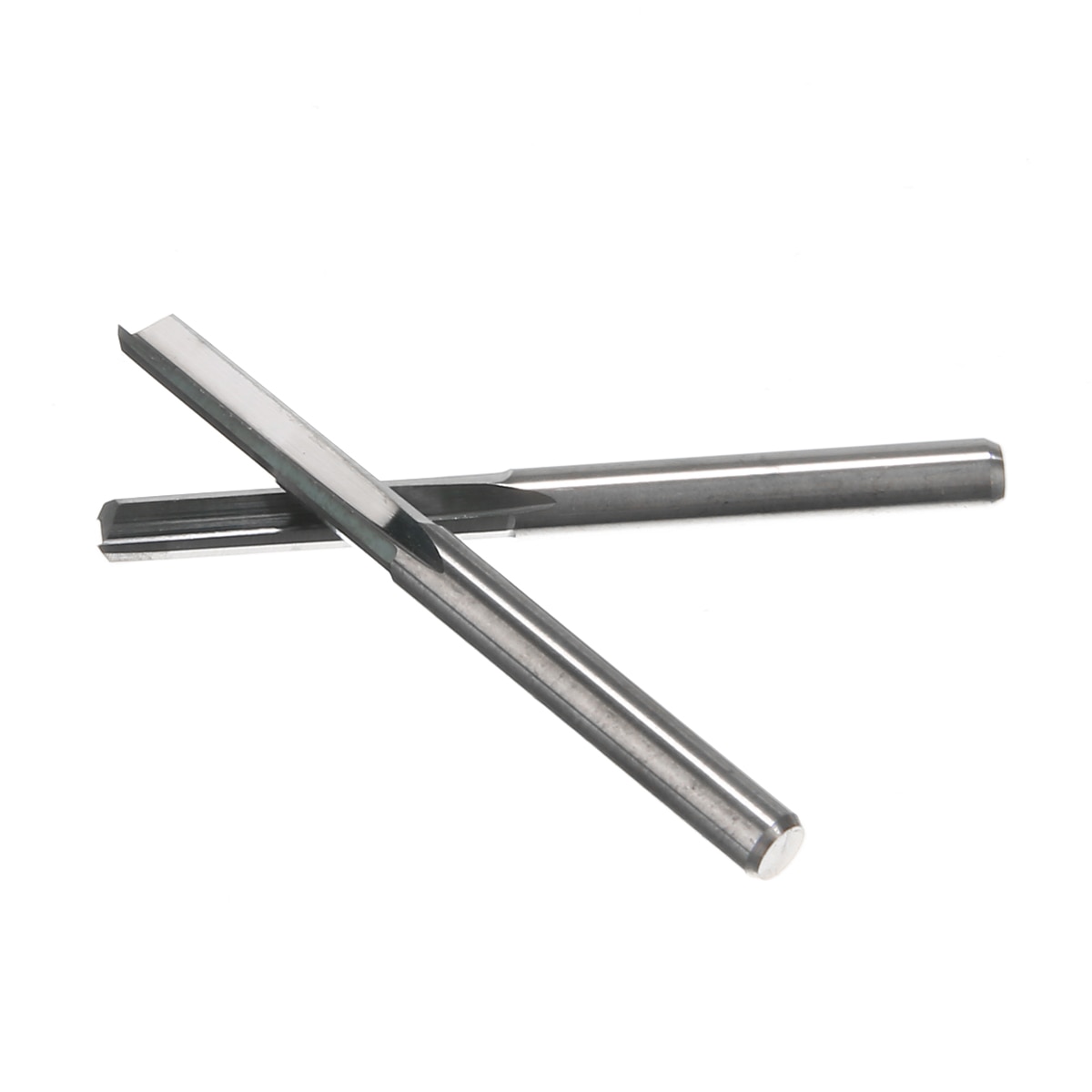 10 stk wolfram stål cnc router bits 2 fløjte lige ... – Grandado