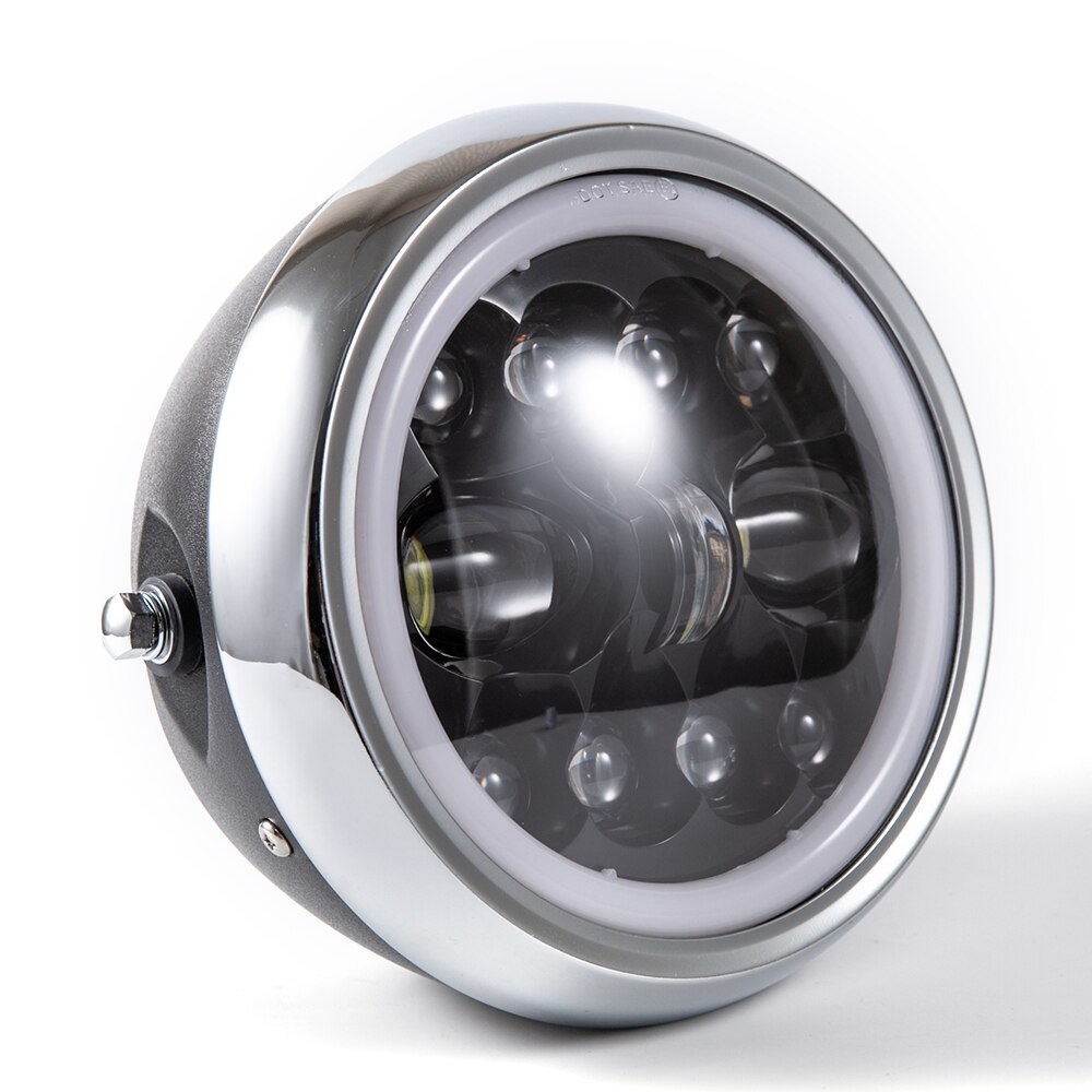 7,5 zoll LED Scheinwerfer Motorrad Cafe Rennfahrer... – Grandado