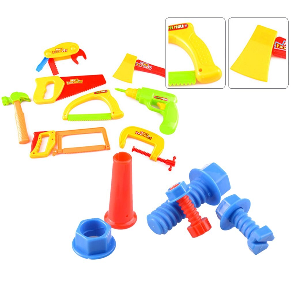 34pcs Kids Pretend Play Repair Tool Bag Set Worksh... – Grandado