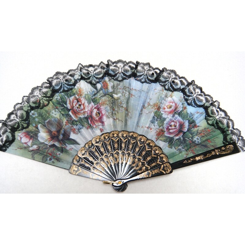 Spanish style Hand Fan Decorative – Grandado