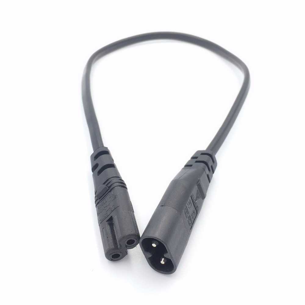 IEC 320 C8 Stekker naar C7 Vrouwelijke Connector N... – Vicedeal