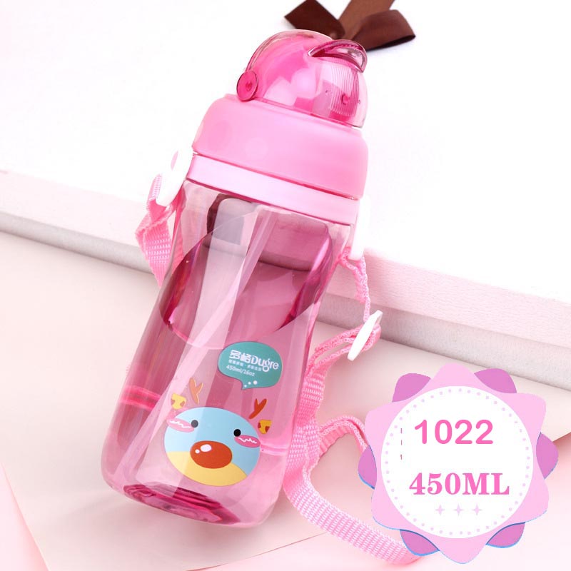 Botella de plástico de 450ml para bebé, botella de... – Grandado