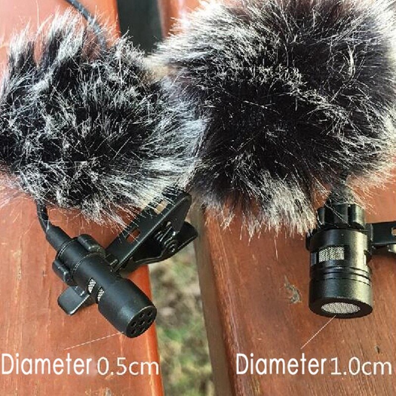 Universal Lavalier Microphone Furry Windsn Fur Win... – Vicedeal