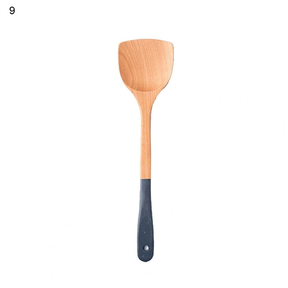 Soup Spoon Wood Cooking Spatula Portable Easy to U... – Grandado