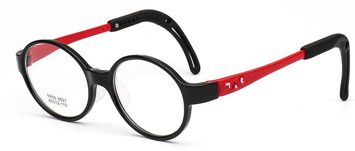 Neue TR90 Silikon Gläser Rahmen Kinder Klare Linse... – Vicedeal