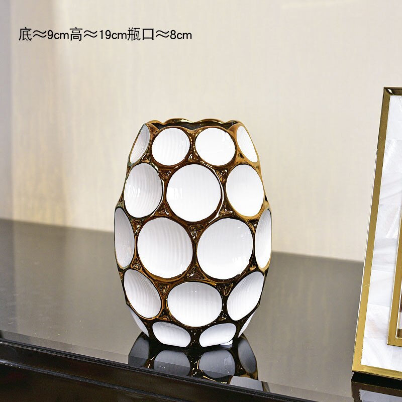 Modern light luxury vase living room flower arrang... – Vicedeal