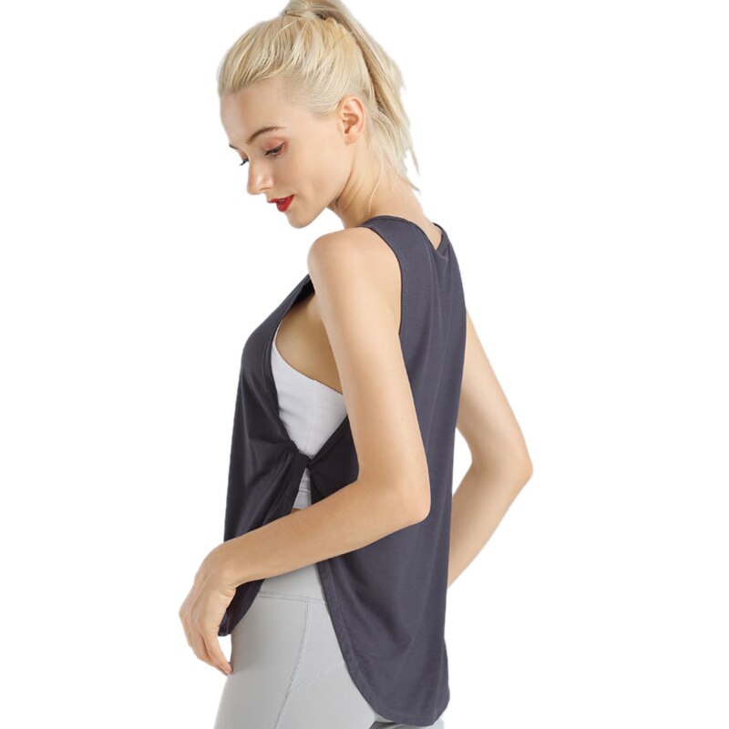 Women Cute Workout Clothes Mesh Yoga Tops Exercise... – Vicedeal